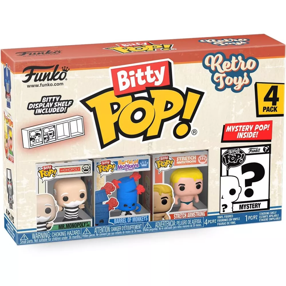 Funko Pop! Cavity Sam 4 Pack Operation Bitty Pop Vinyl Figure