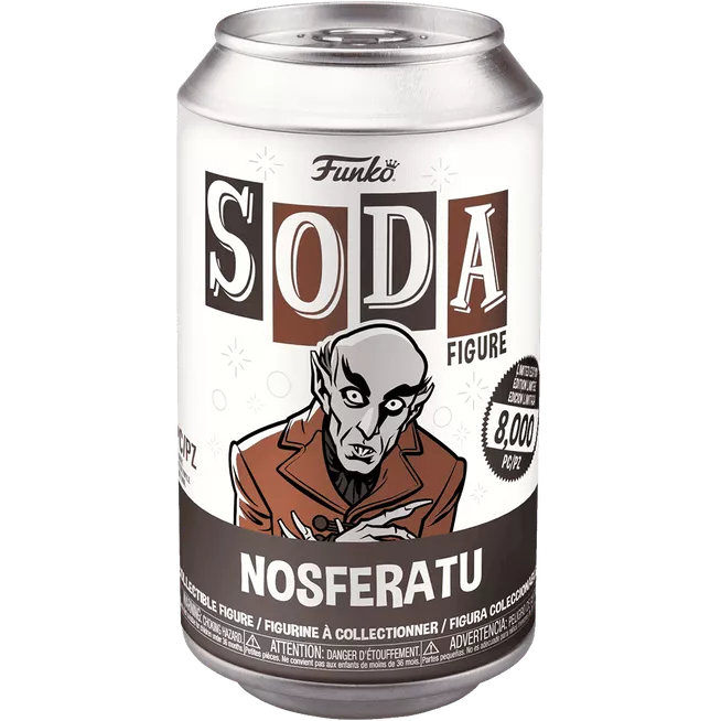 Nosferatu Black and White Chase Soda Canister