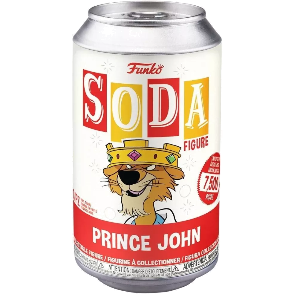 Funko Pop! Prince John Soda Canister Robin Hood Vinyl Figure
