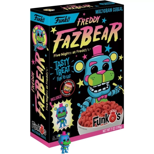 Funko Pop! Freddy Fazbear Five Nights at Freddy's Blacklight
