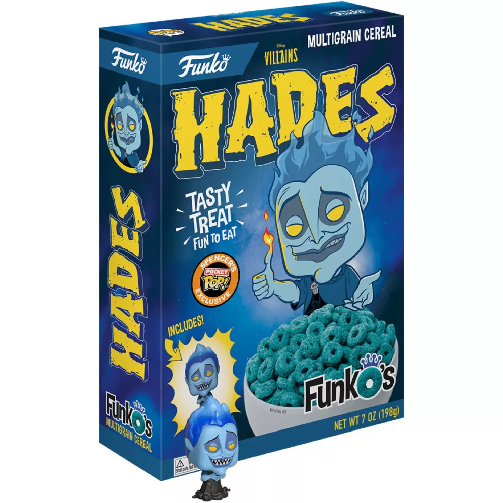 Funko Pop! Hades Disney Villains Pocket Pop Multigrain Cereal