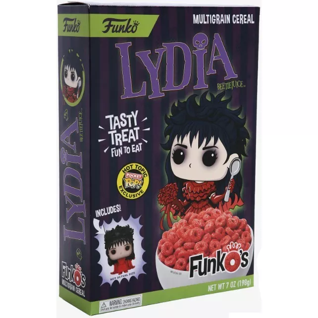 Funko Pop! Lydia Beetlejuice Pocket Pop Multigrain Cereal