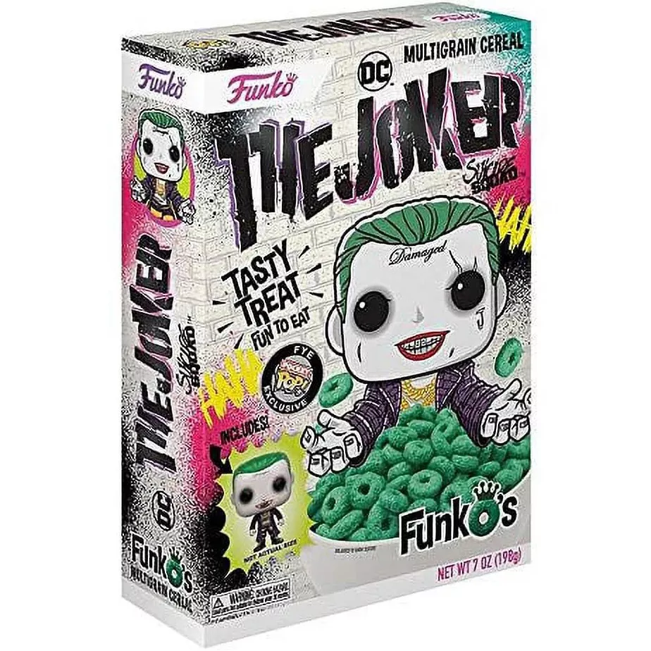 Funko Pop! The Joker Suicide Squad Pocket Pop Multigrain Cereal