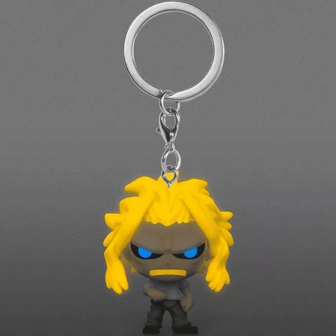 All Might (True Form) Pocket Pop! Keychain Glows in the Dark