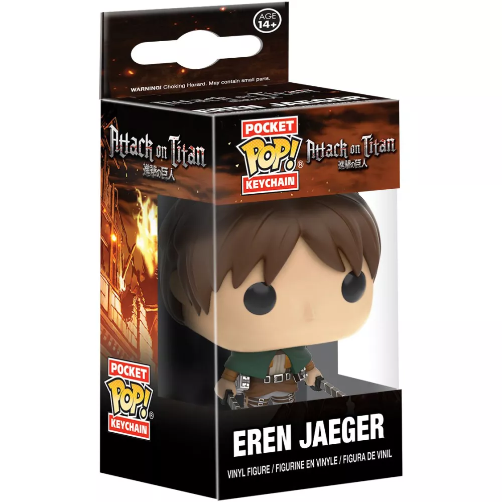 Funko Pop! Eren Jaeger Pocket Pop! Keychain Attack on Titan