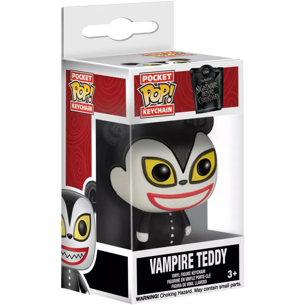 Vampire Teddy Pocket Pop! Keychain