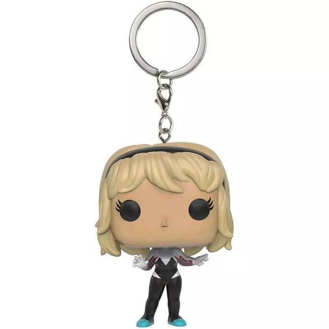 Spider-Gwen Pocket Pop! Keychain Unhooded Marvel Vinyl Figure