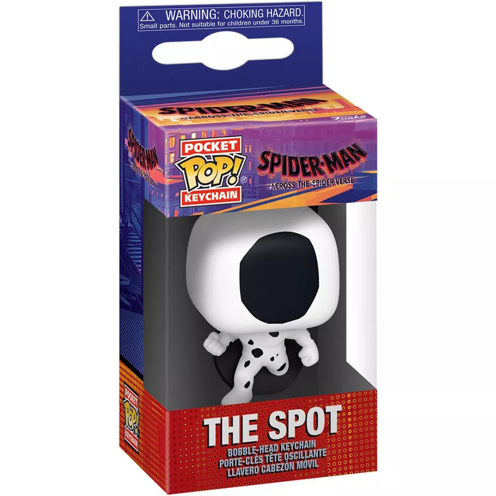 Funko Pop! The Spot Pocket Pop! Keychain Spider-Man Across the Spider-Verse