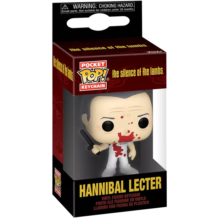 Hannibal Lecter Bloody Pocket Pop! Keychain