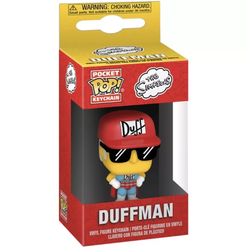 Duffman Pocket Pop! Keychain