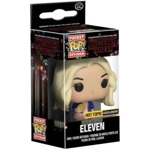 Funko Pop! Eleven Pocket Pop! Keychain Blonde Wig A Netflix Original ...