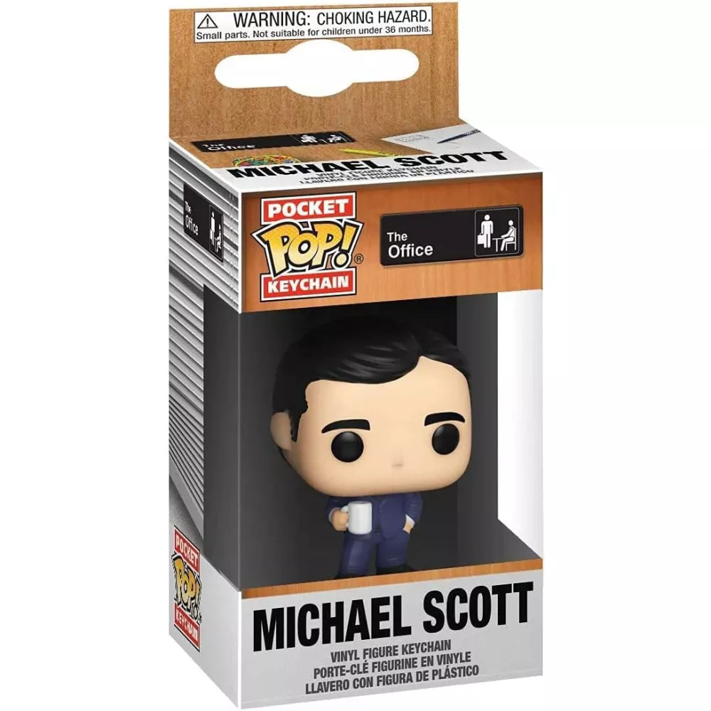Michael Scott Pocket Pop! Keychain