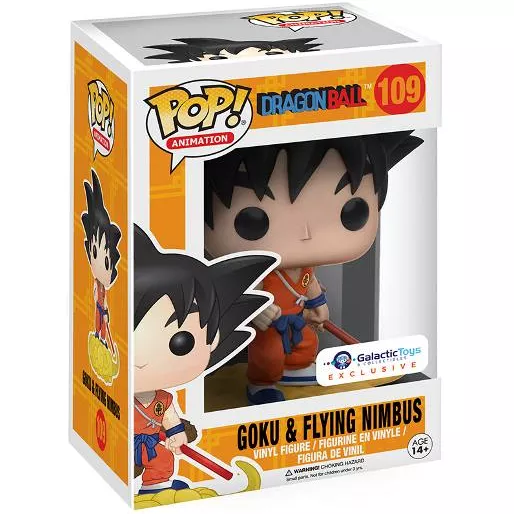 Funko Pop! Goku & Flying Nimbus #109 Orange Clothing