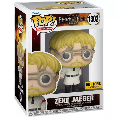 Funko Pop! Zeke Jaeger #1302 Attack on Titan Final Season