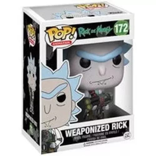 Funko Pop! Weaponized Rick #172 Rick and Morty Animation