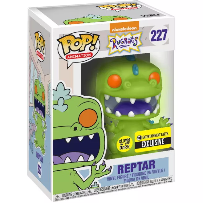 Funko Pop! Reptar #227 Glows in the Dark Nickelodeon Rugrats