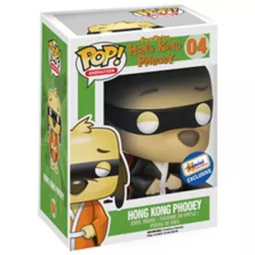 Hong Kong Phooey #04 Black Robe Hanna Barbera Hong Kong Phooey