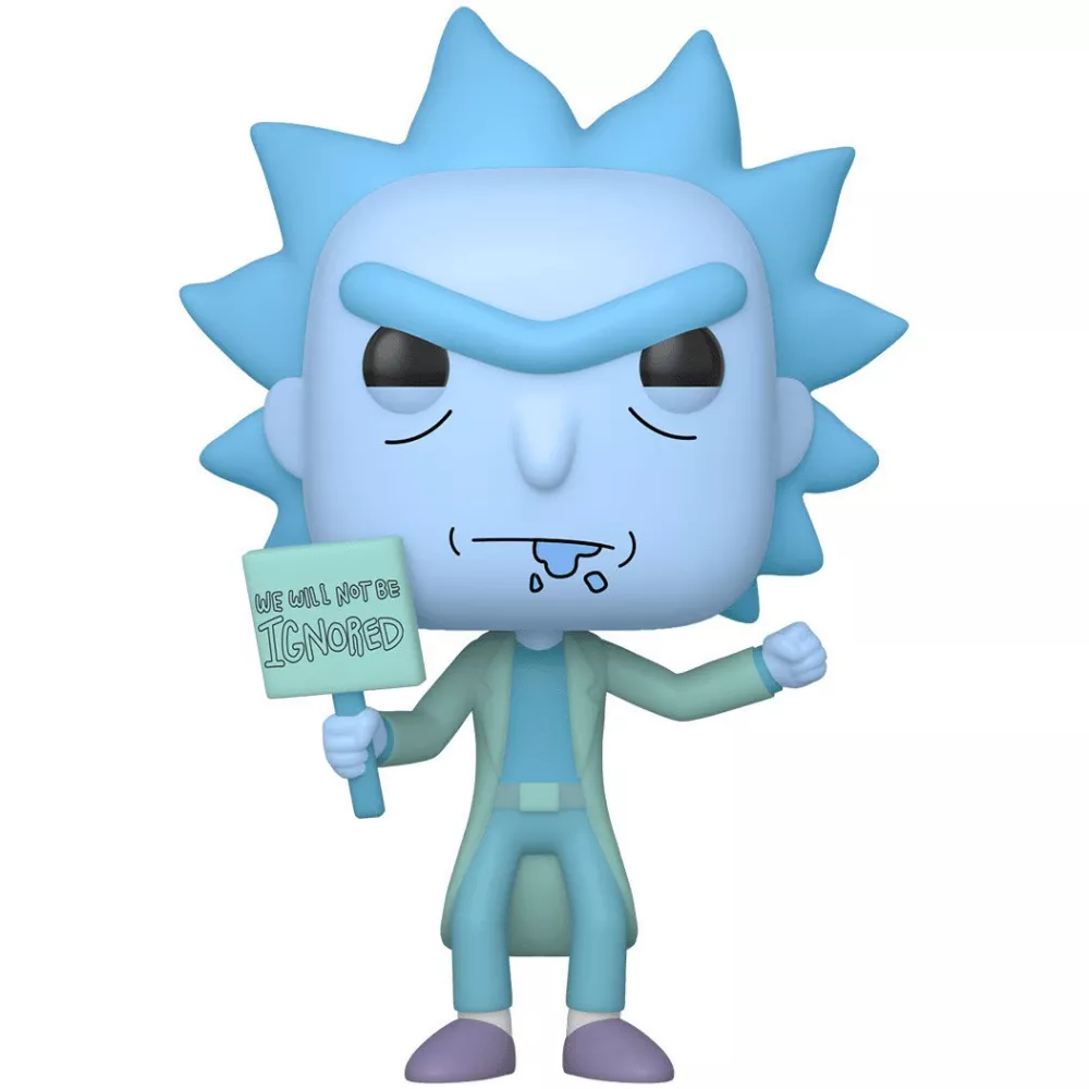 Funko Pop! Hologram Rick Clone #666 Glows in the Dark