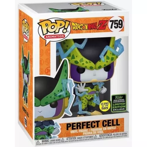 Funko Pop! Perfect Cell #759 Glows in the Dark Dragon Ball Z