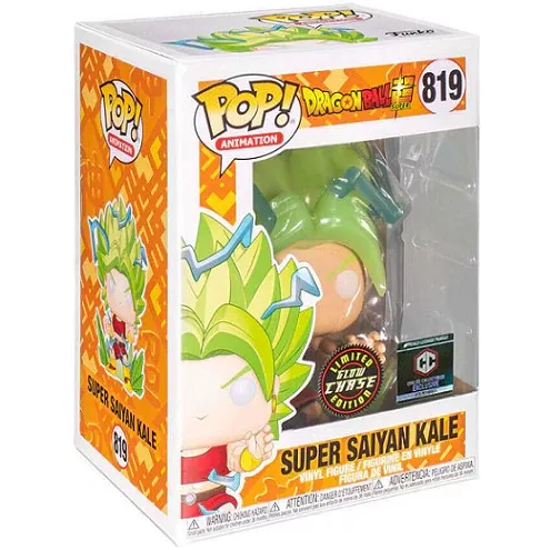 Funko Pop! Super Saiyan Kale #819 Chase Glows in the Dark