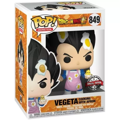 Funko Pop! Vegeta Cooking with Apron #849 Dragon Ball Super