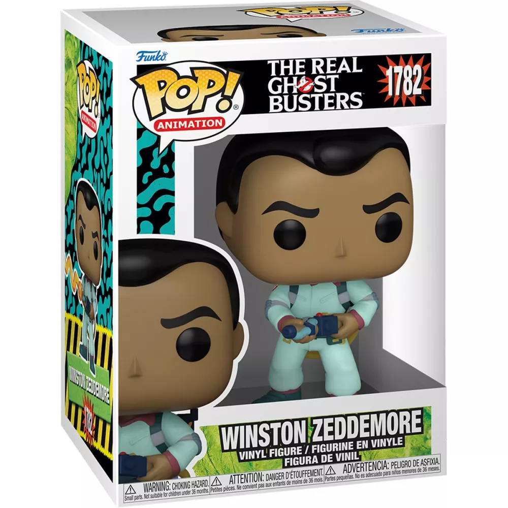 Funko Pop! Winston Zeddemore #1782 The Real Ghostbusters