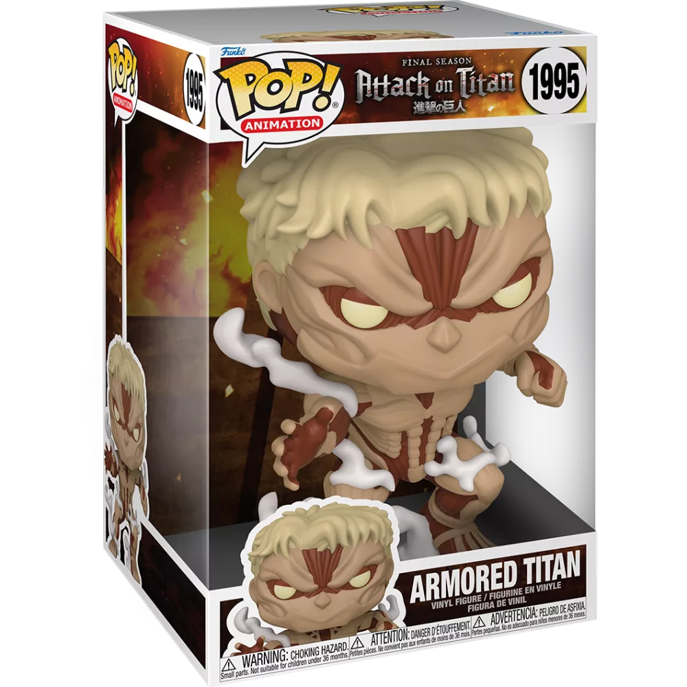 Funko Pop! Armored Titan #1995 10 Inch Attack on Titan Final Season