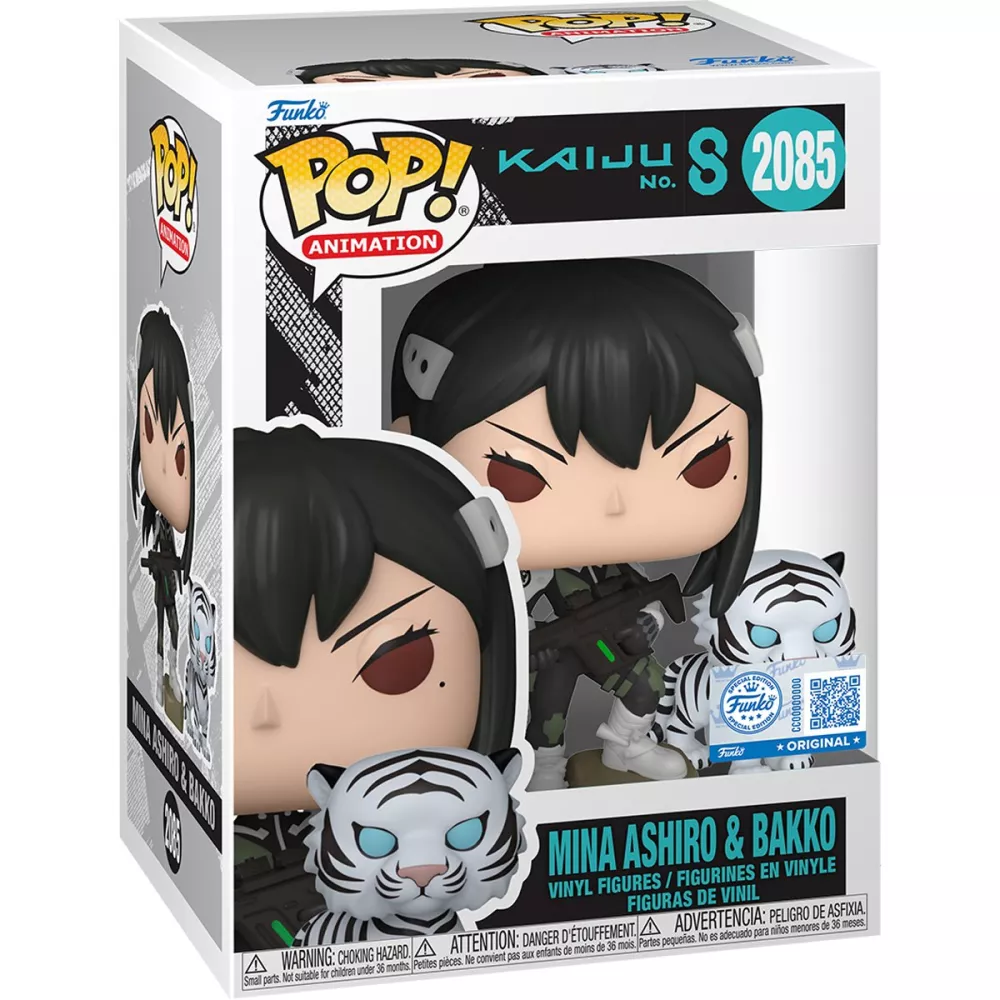 Funko Pop! Mina Ashiro & Bakko #2085 Kaiju No. 8 Animation