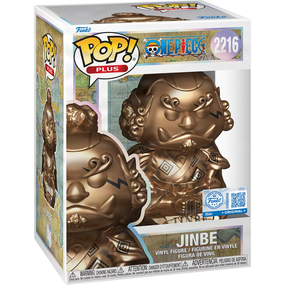 Funko Pop! Jinbe #2216 Statue PLUS Bronze One Piece