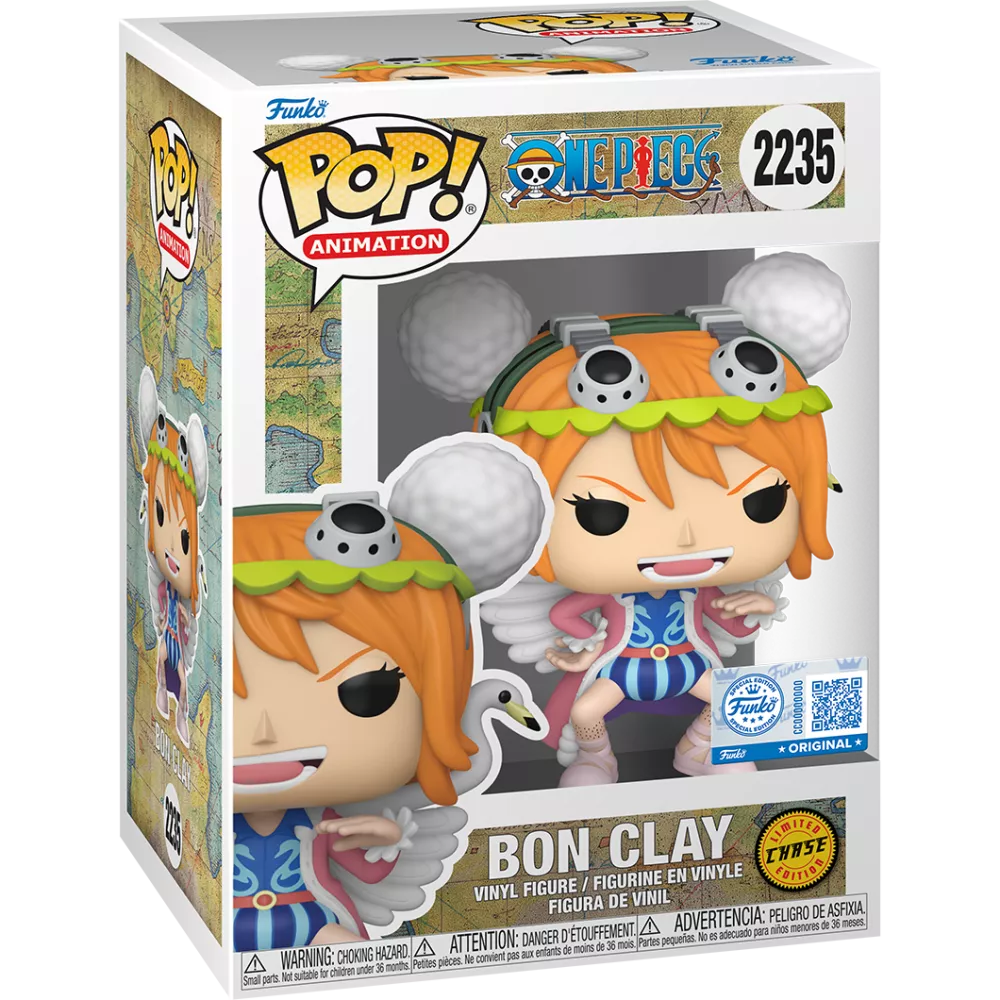 Funko Pop! Bon Clay #2235 Chase One Piece Animation