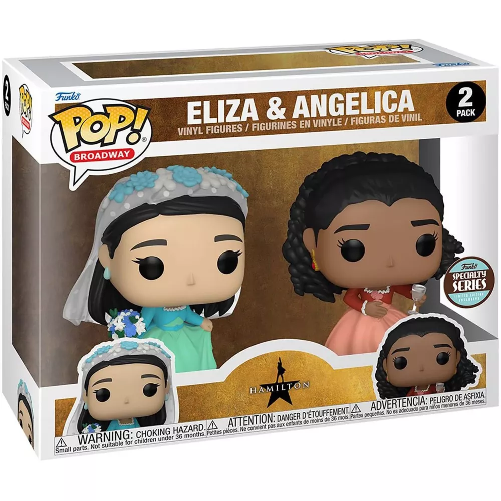 Funko Pop! Eliza 2 Pack Hamilton Broadway Vinyl Figure