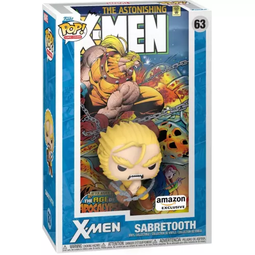 Sabretooth #63 X-Men Comic Covers Marvel Vinyl Figure