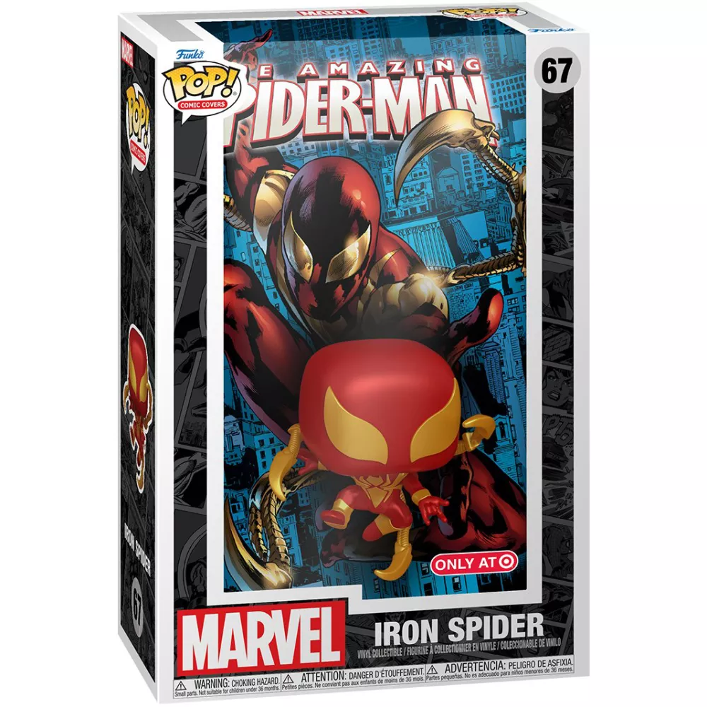 Funko Pop! Iron Spider #67 Marvel Comic Covers Marvel