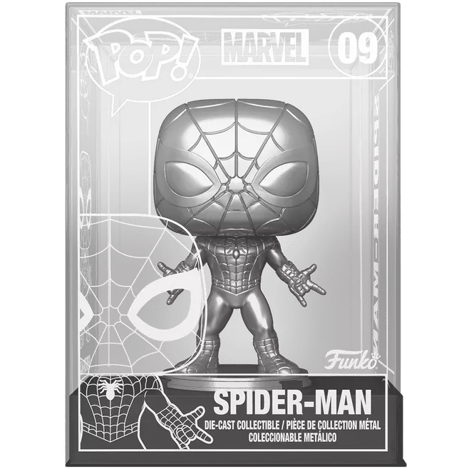 Spider-Man Die-cast Chase Silver #09