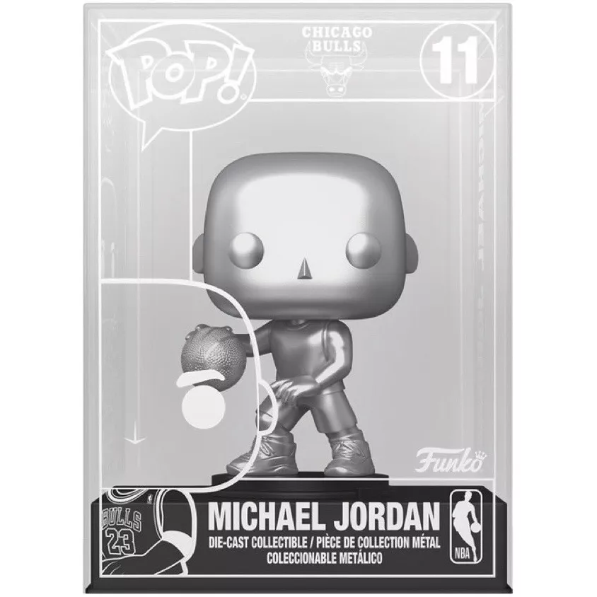 Funko Pop! Michael Jordan #11 Die-cast Chase Silver
