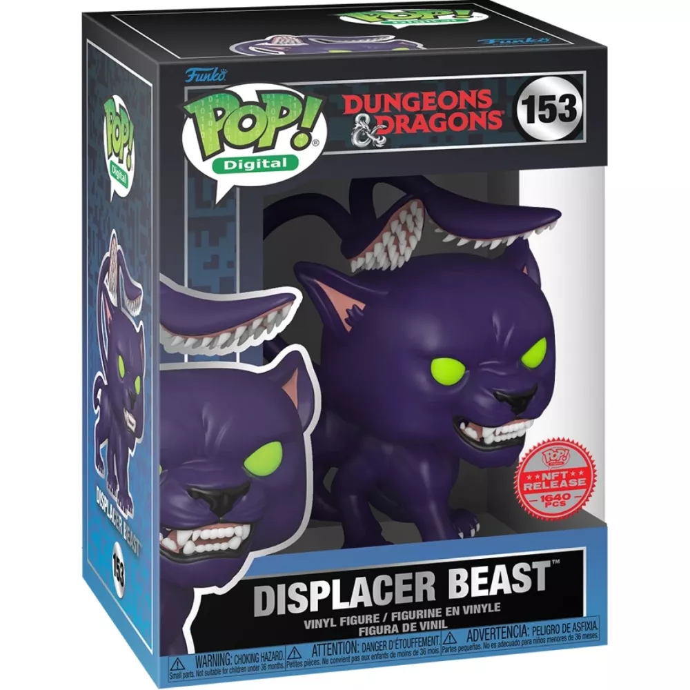 Funko Pop! Displacer Beast #153 Dungeons & Dragons