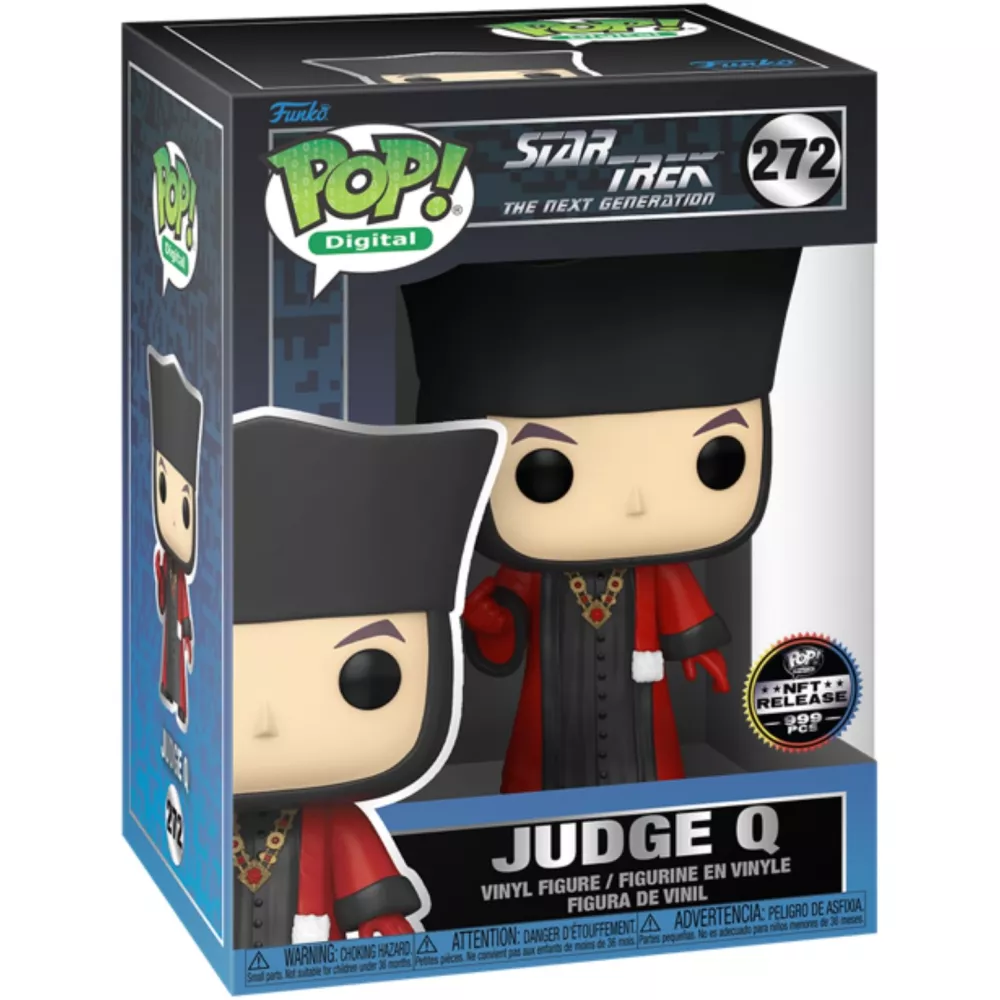 Funko Pop! Judge Q #272 Star Trek The Next Generation