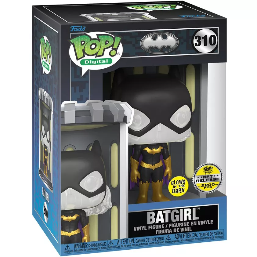 Funko Pop! Batgirl #310 Glows in the Dark Batman Digital