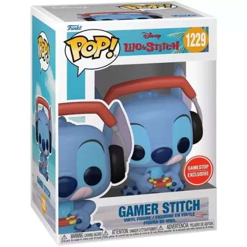Funko Pop! Gamer Stitch #1229 Disney Lilo & Stitch
