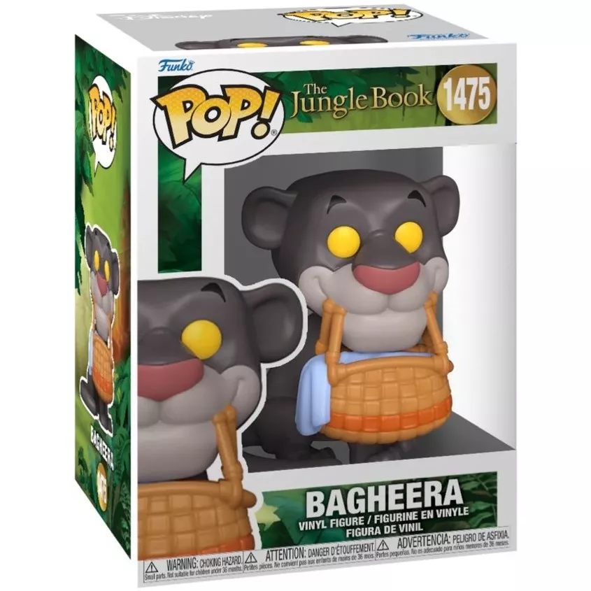 Bagheera #1475 with Basket The Jungle Book Disney Vinyl Figure