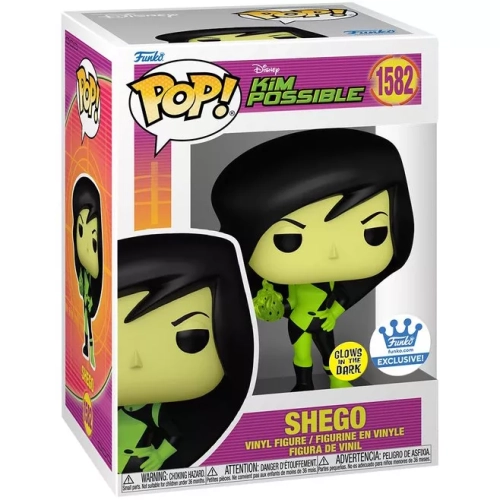 Funko Pop! Shego #1582 Glows in the Dark Disney Kim Possible
