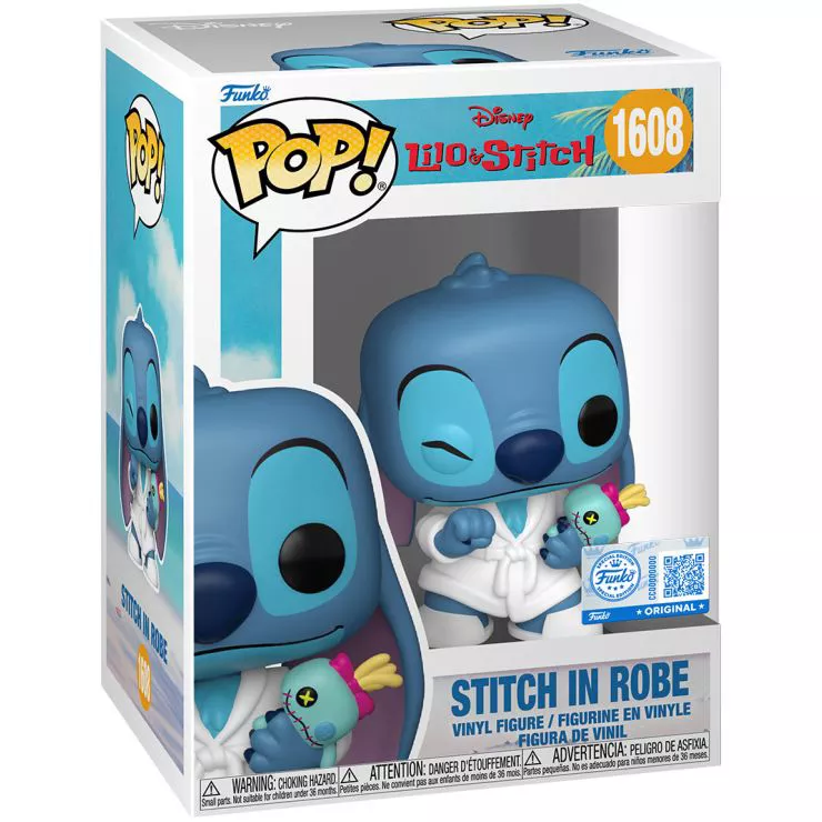 Stitch in Robe with Scrump #1608