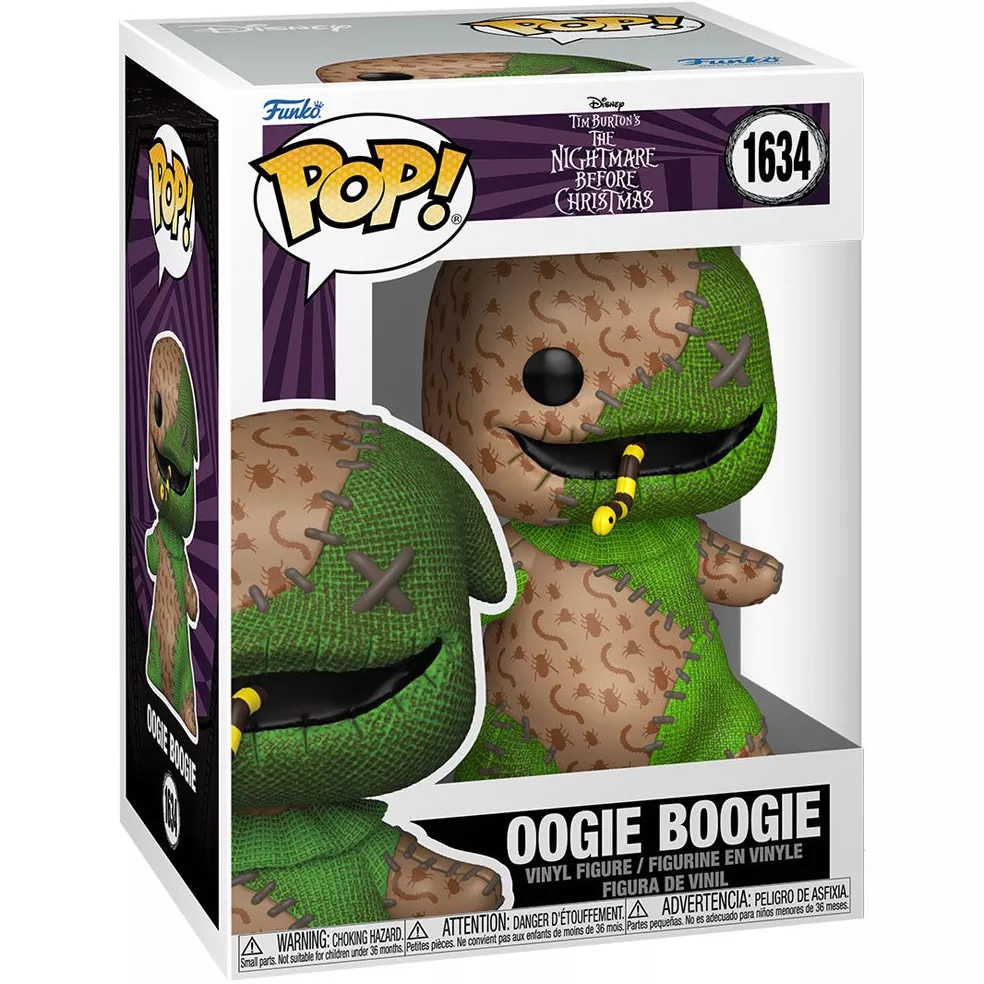Funko Pop! Oogie Boogie #1634 Patchwork Disney Tim Burton's The ...