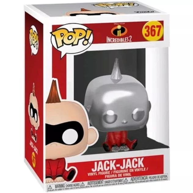 Funko Pop! Jack-Jack #367 Metallic Chrome Disney Pixar Incredibles 2