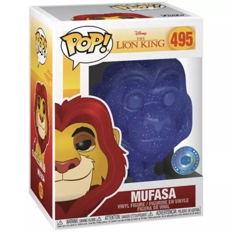 Funko Pop! Mufasa #495 Spirit Glitter Translucent Disney The Lion King