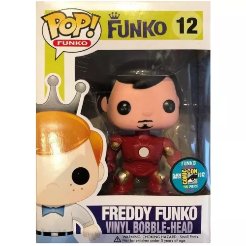 Funko Pop! Freddy Funko #12 Tony Stark Funko Original