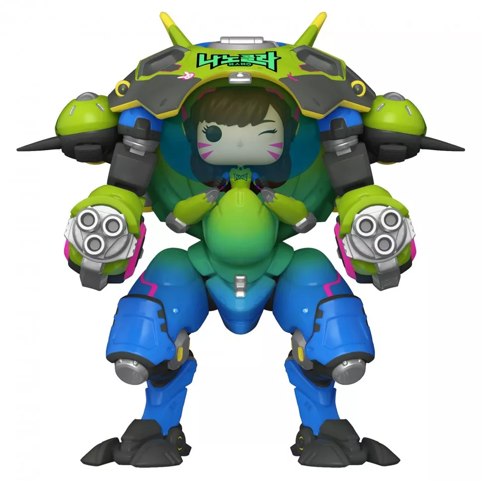 Funko Pop! D.Va with Meka #177 Green 6 Inch Overwatch