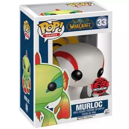 Funko Pop! Murloc #33 White World of Warcraft Games