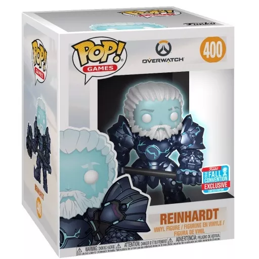 Funko Pop! Reinhardt #400 Coldhardt Skin Glows in the Dark