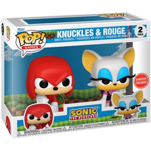 Funko Pop! Knuckles 2 Pack Sonic the Hedgehog Games